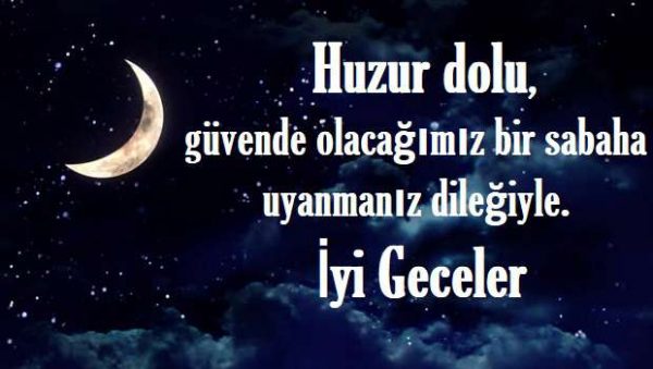 Resimli İyi Geceler Mesajları - Resimli İyi Geceler Sözleri