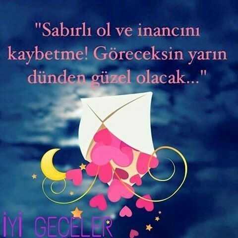 Resimli İyi Geceler Mesajları - Resimli İyi Geceler Sözleri